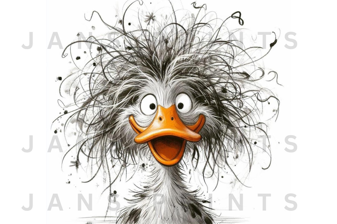 Crazy Duck - Etsy