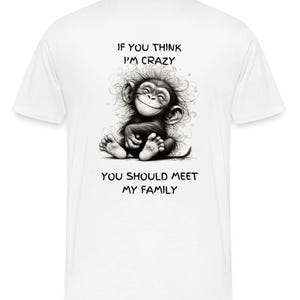 Monkey Digital Print Wall Decor Lighthearted Animal Art Charming Ape ...