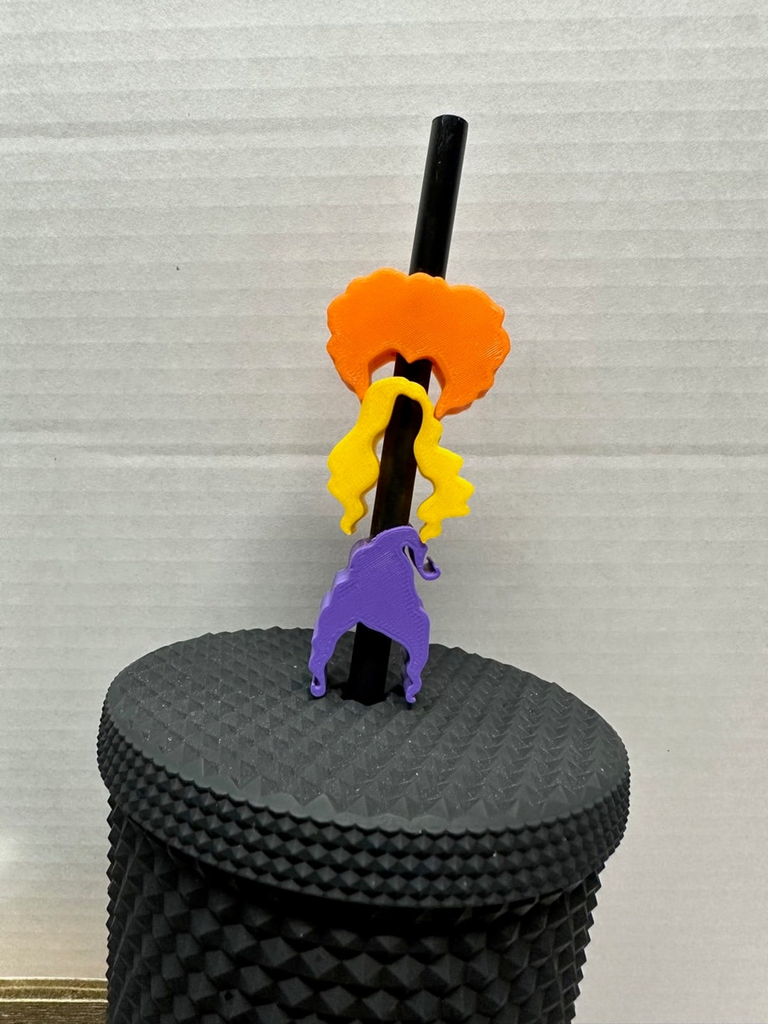 Hocus Pocus Straw Topper, Disney, Halloween, Straw Buddy, Tumbler ...