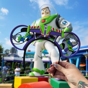 Space Ranger interchangeable Mouse Ears, Disney Ears, Magnetic, 3D ...