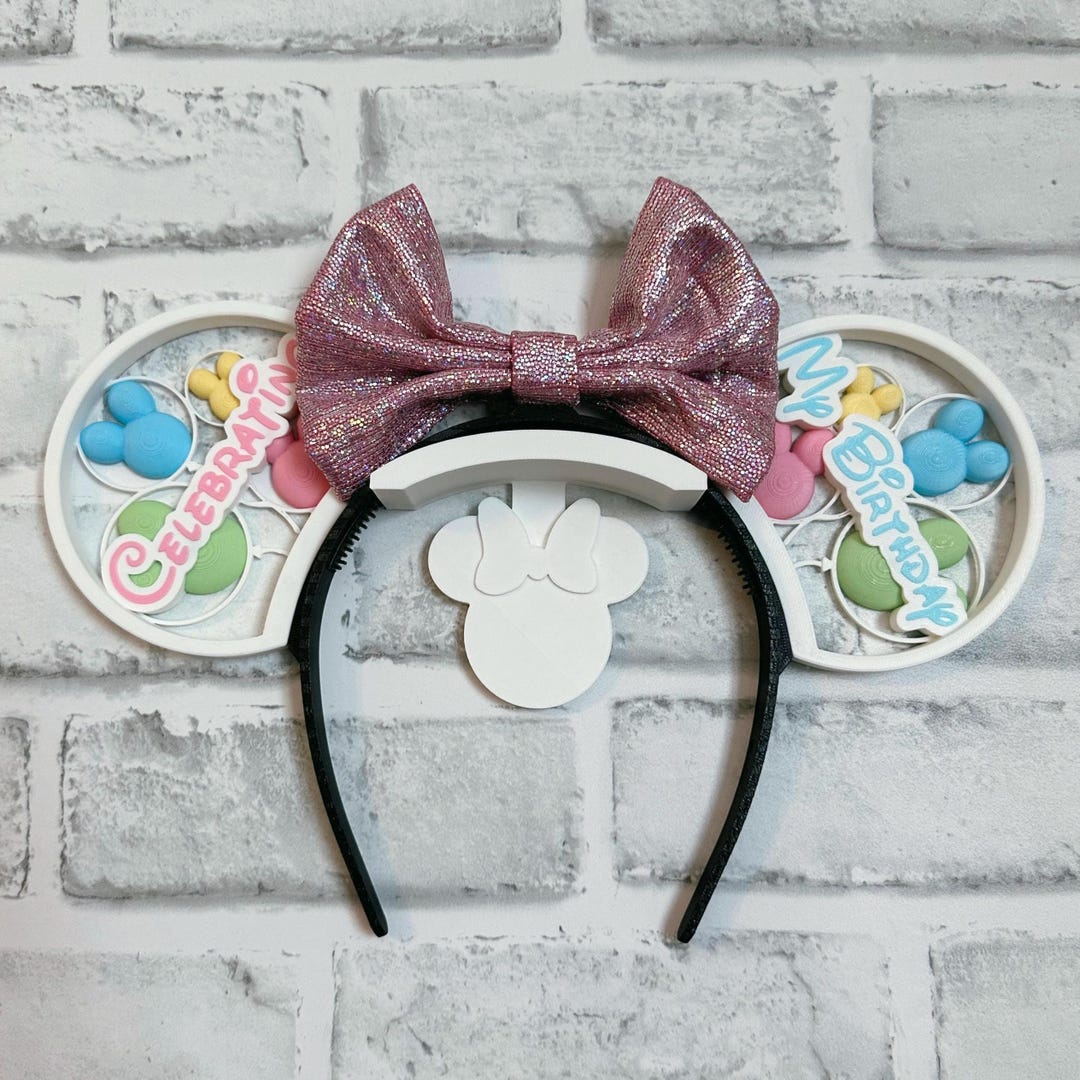 Birthday Celebration (interchangeable) Mouse Ears, Disney Ears ...