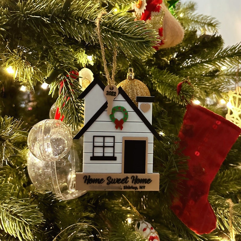 First House Ornament - Etsy