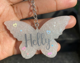 Butterfly Keychain | Etsy