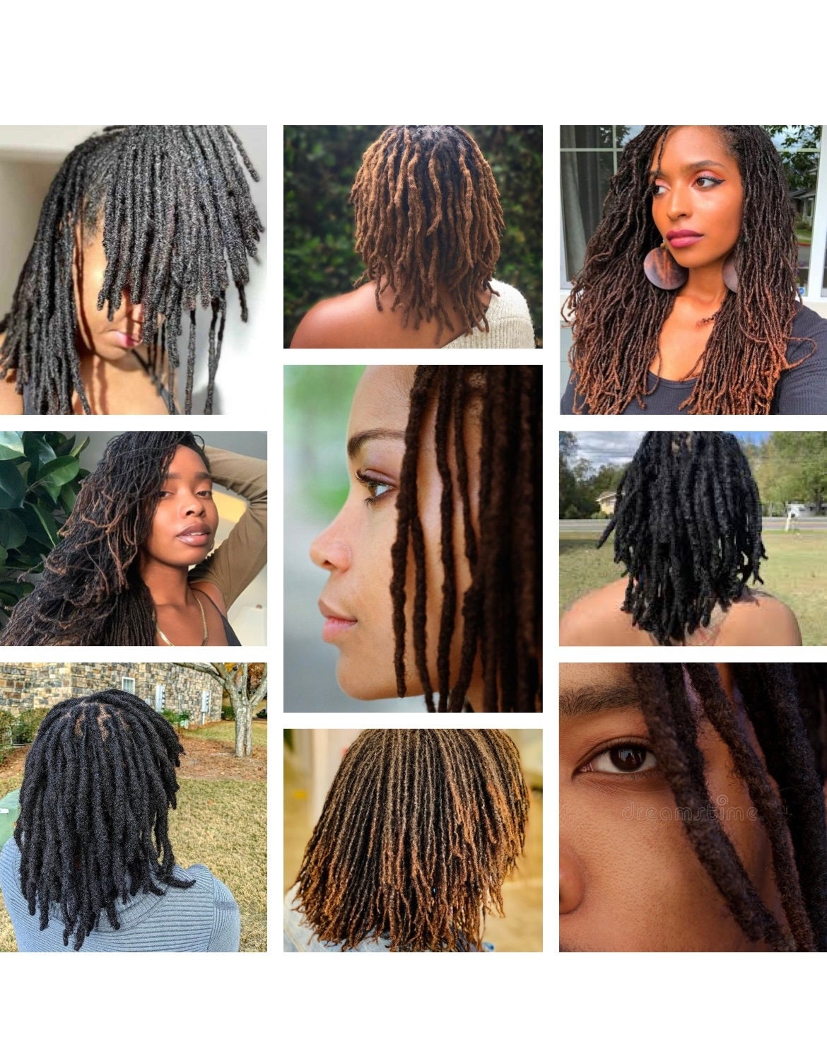 Pinnacle Pieces- Locs Clip in Extensions - Etsy