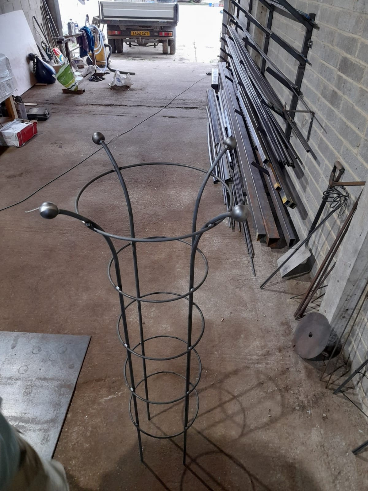 Heavy Duty Rose Plant Supports-herbaceous Border-garden | Etsy