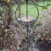 Bird Feeder Stake-bird Feeder Gardening-supports Handmade-steel ...