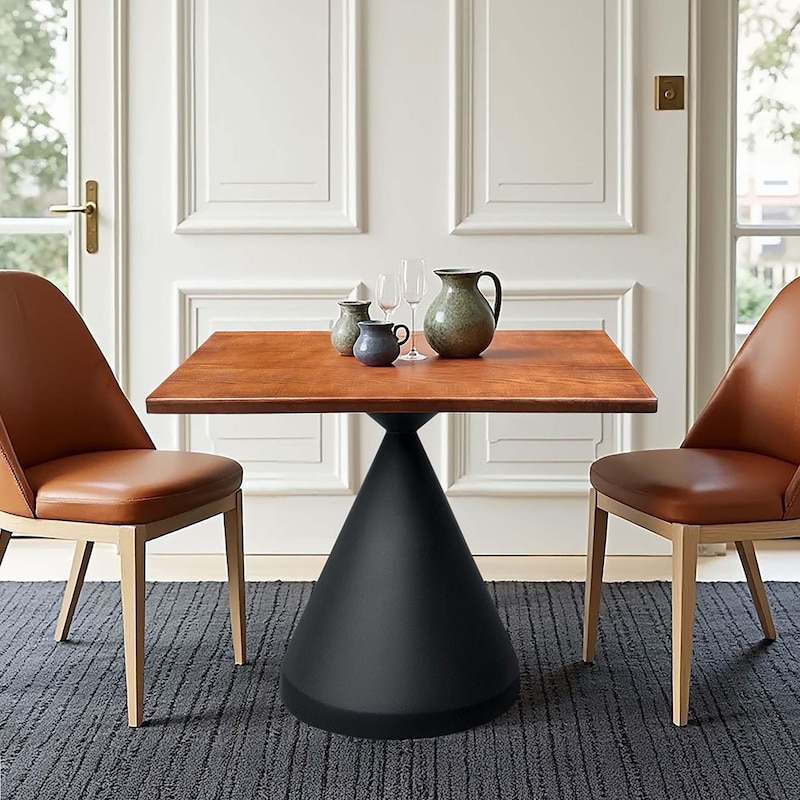 Wood Slab Table Top Square - Etsy UK