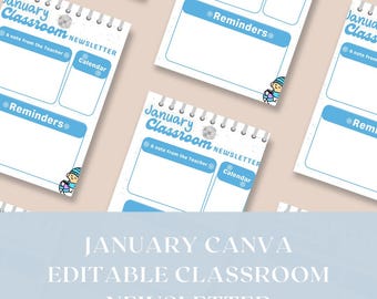 Canva Editable November Classroom Newsletter | Classroom Newsletter ...