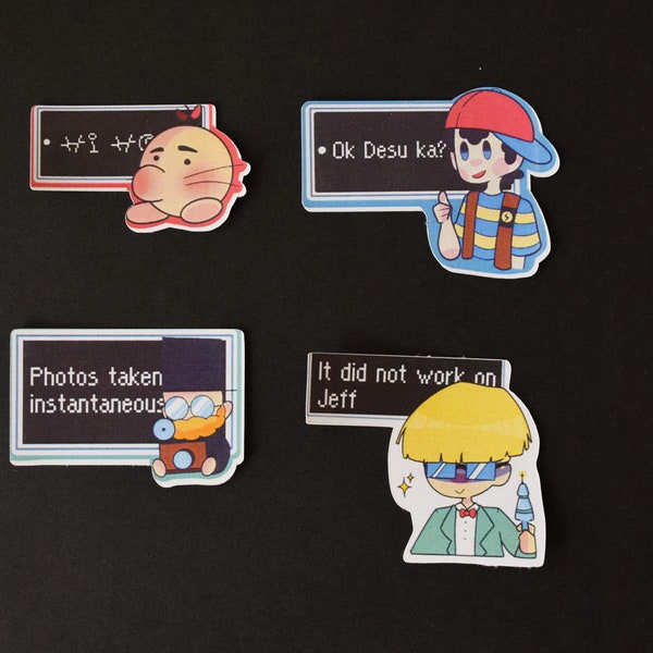 Earthbound Stickers - Etsy