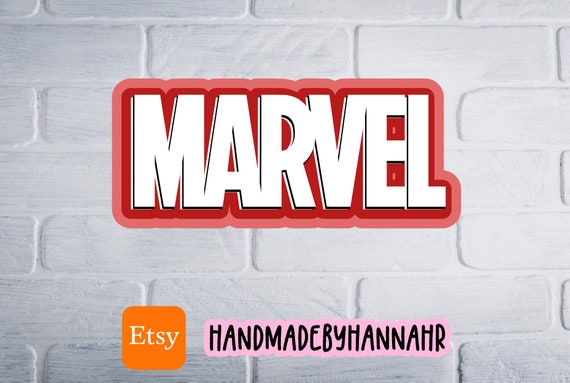 Marvel Die Cut Sticker Laptop Sticker Marvel Fan Gift - Etsy