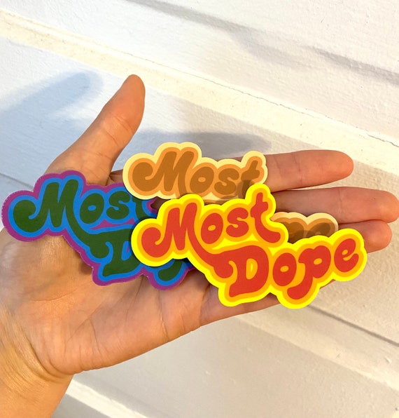 Mac Miller Most Dope Die Cut Sticker Mac Miller Fan Gift Laptop Sticker ...