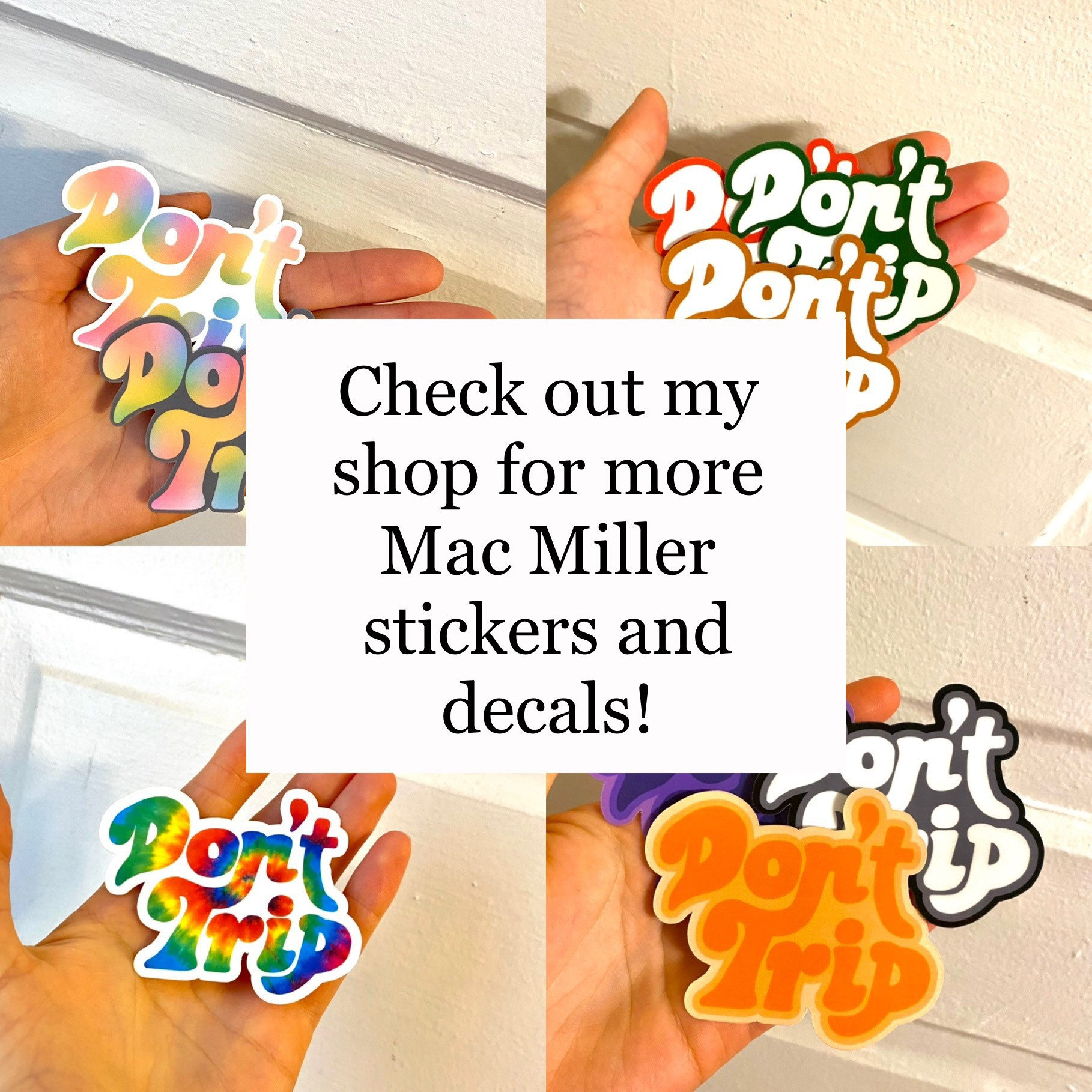 Mac Miller Most Dope Die Cut Sticker Mac Miller Fan Gift Laptop Sticker ...