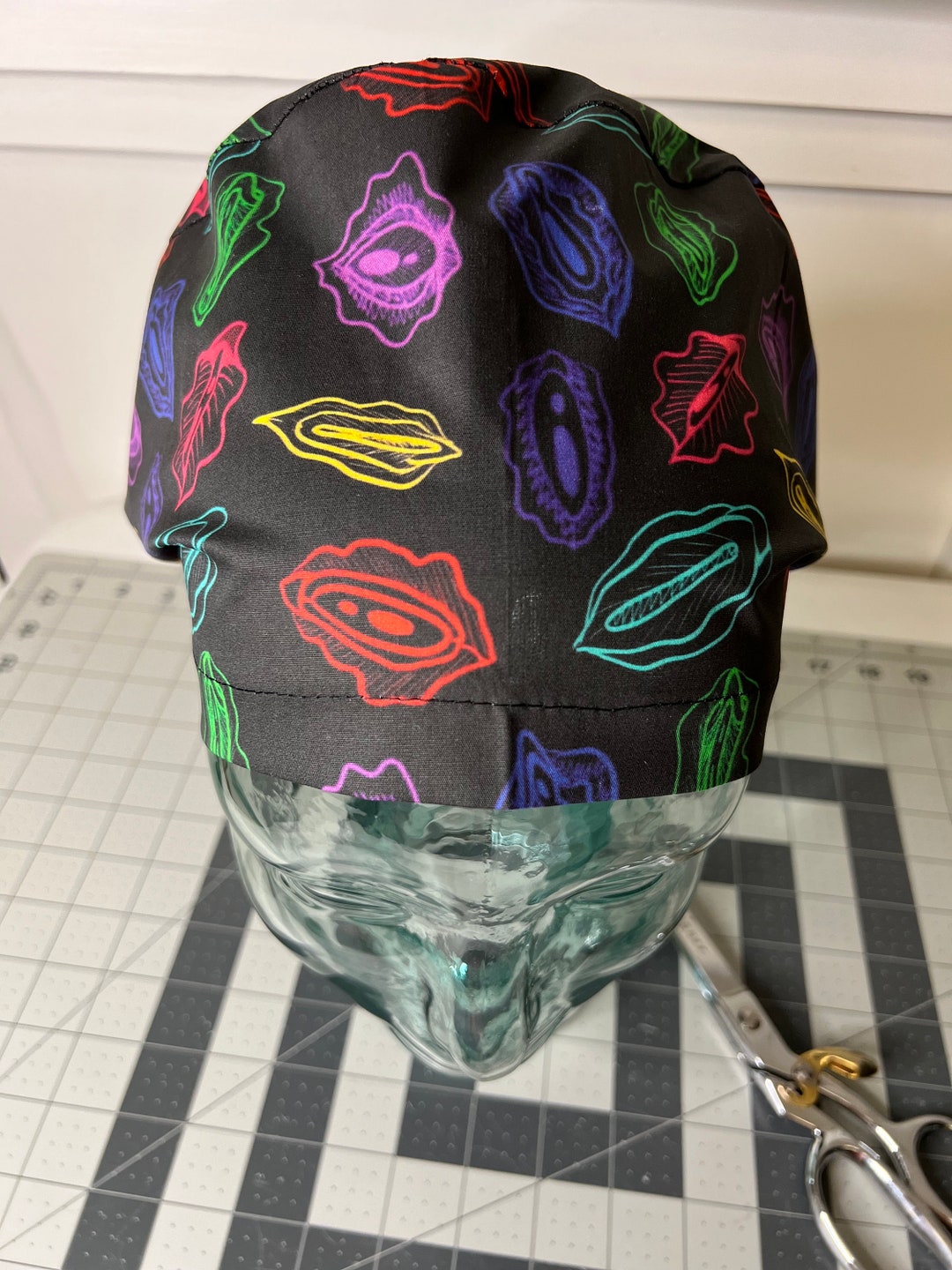 Anatomy Vulva Euro Style Scrub Cap. GYN, OB - Etsy