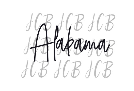 Alabama PNG and SVG File - Etsy