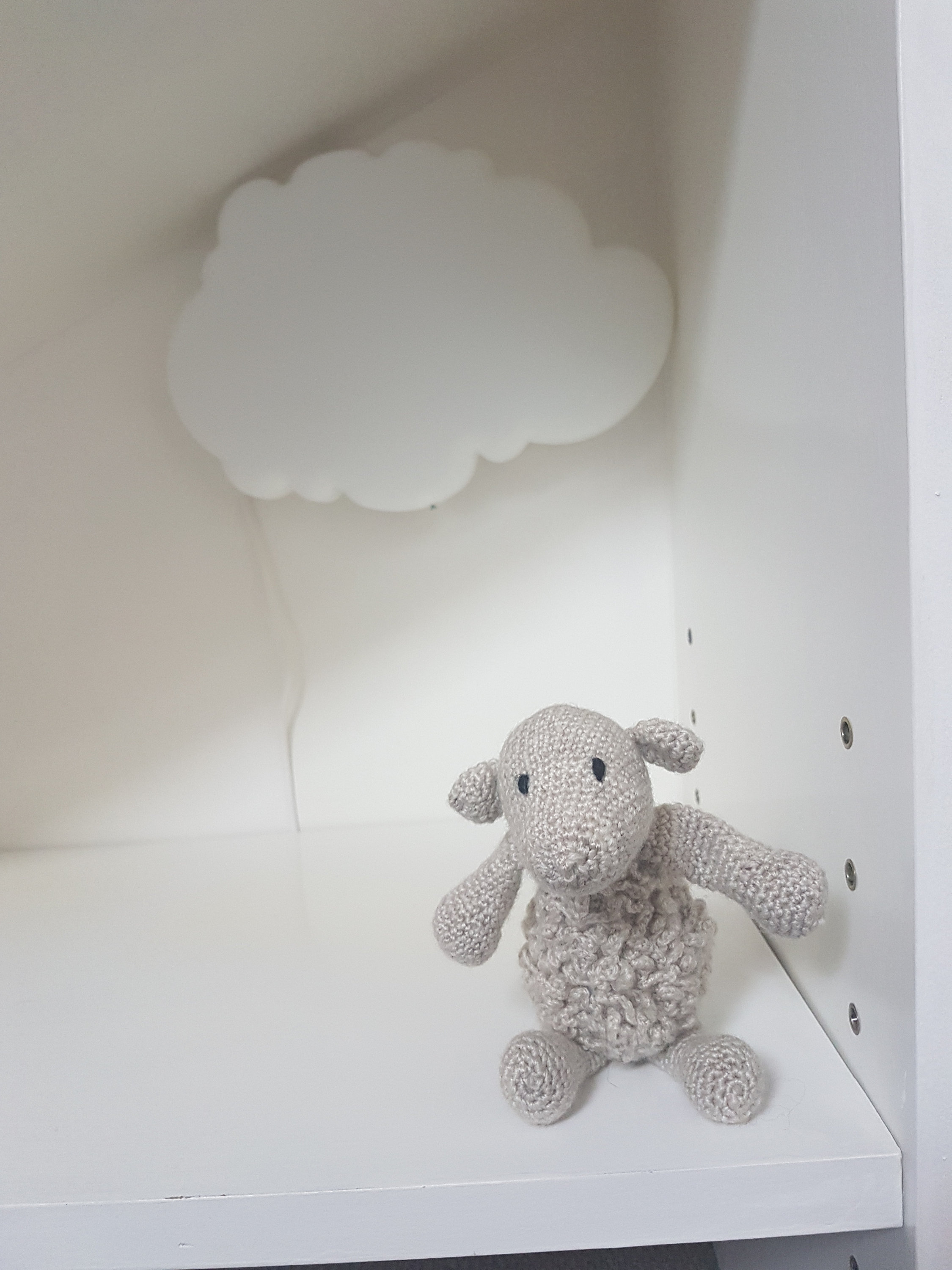 Crochet Wooly Sheep Handmade Shelf Sitter Farm Animal - Etsy.de