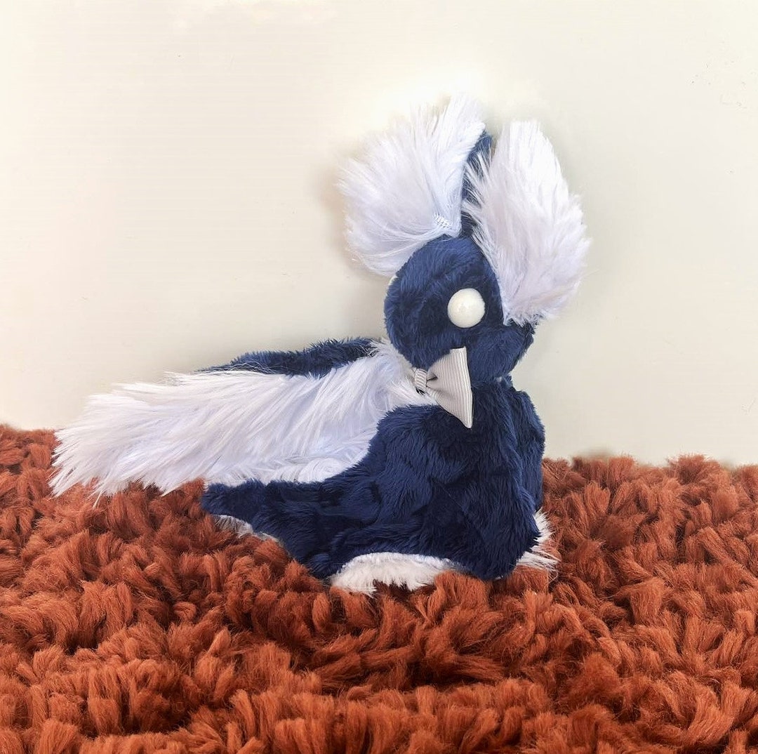 Fluffy Bat Plush - Etsy