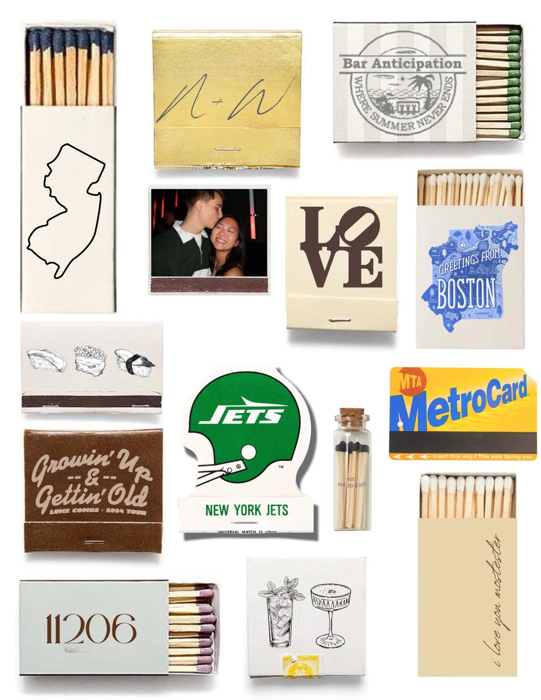 Custom Matchbox Art Print: Personalized Wall Decor (digital Download ...
