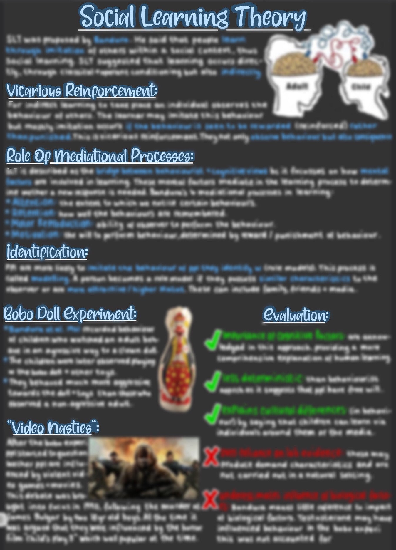 AQA A-level Psychology Complete Handwritten Notes: Approaches - Etsy UK