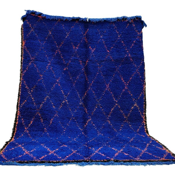 Blue Moroccan Rug - Etsy