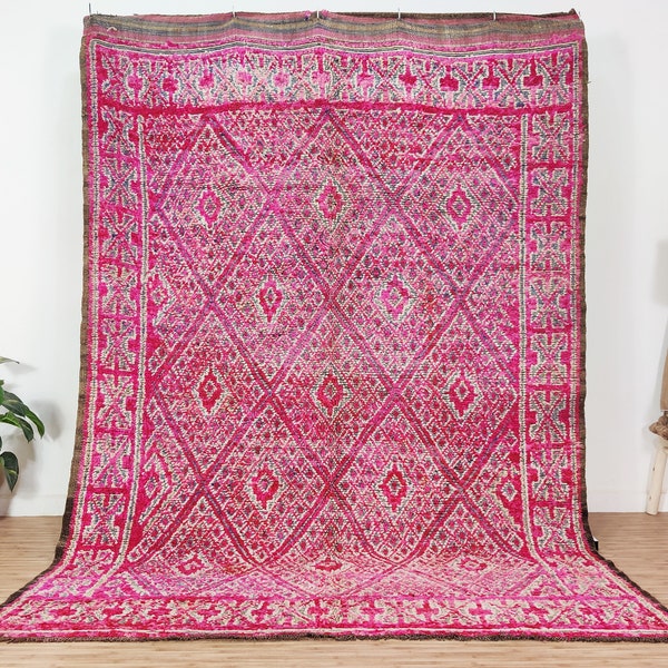 Pink Moroccan Rug - Etsy