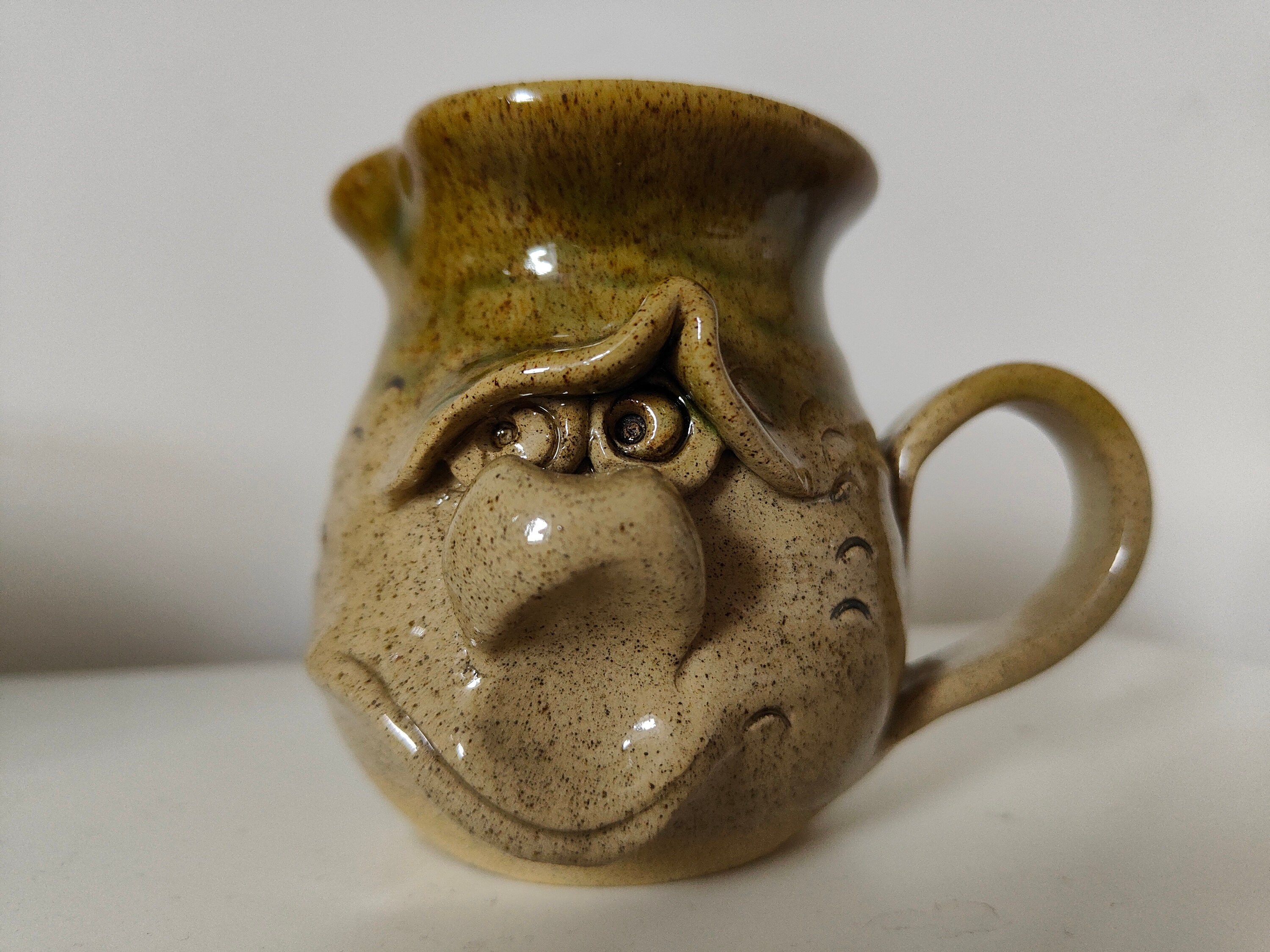 Pretty Ugly Pottery Mug Jug Welsh Pottery Unique Coffee Cup | Etsy