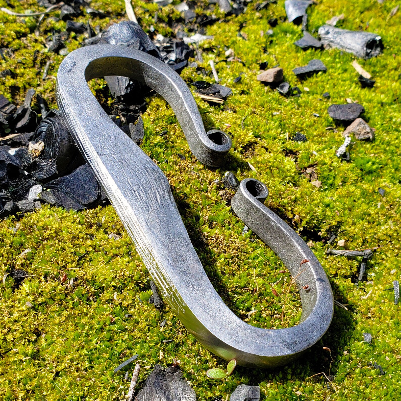 Traditional Flint & Steel Striker - Hand Forged High Carbon Steel ...