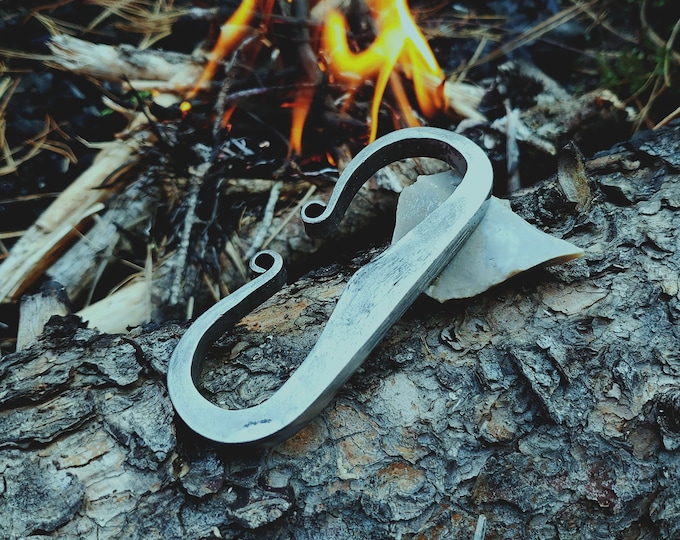 Flint and Steel Fire Starter Kit, Complete Firestarter Set, Char Cloth ...