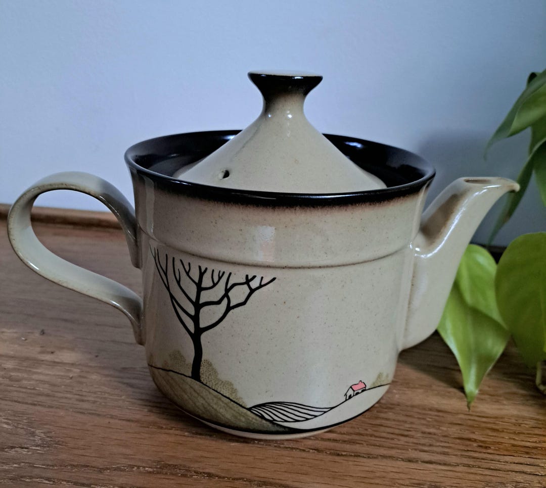 Vintage Savoy Denby Teapot Tea Pot Pottery Stoneware 70s 80s Design - Etsy