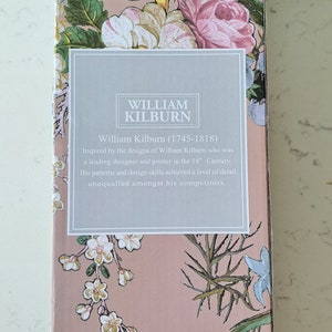 Gift Boxed Set of 4 Mugs William Morris Kilburn Design Stackable Fine ...