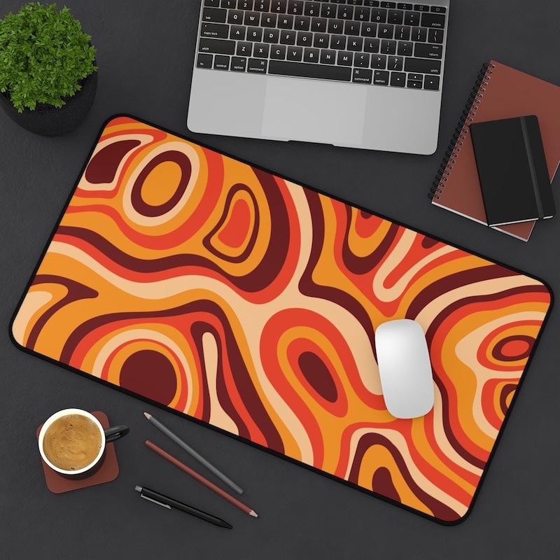 Orange Desk - Etsy