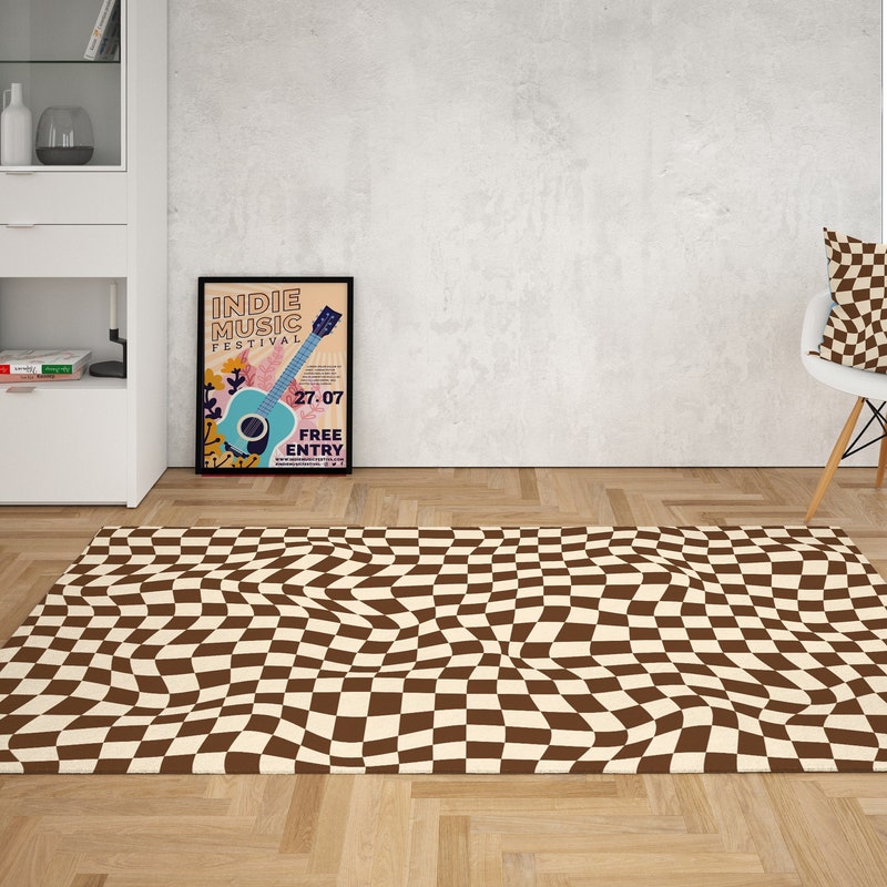 Checkerboard Rug - Etsy
