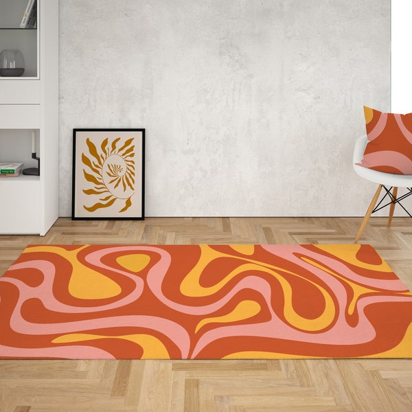 Swirl Rug - Etsy