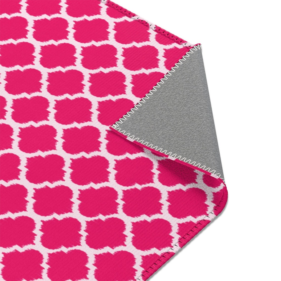 Hot Pink Preppy Rug Preppy Room Decor VSCO Preppy Rug VSCO - Etsy