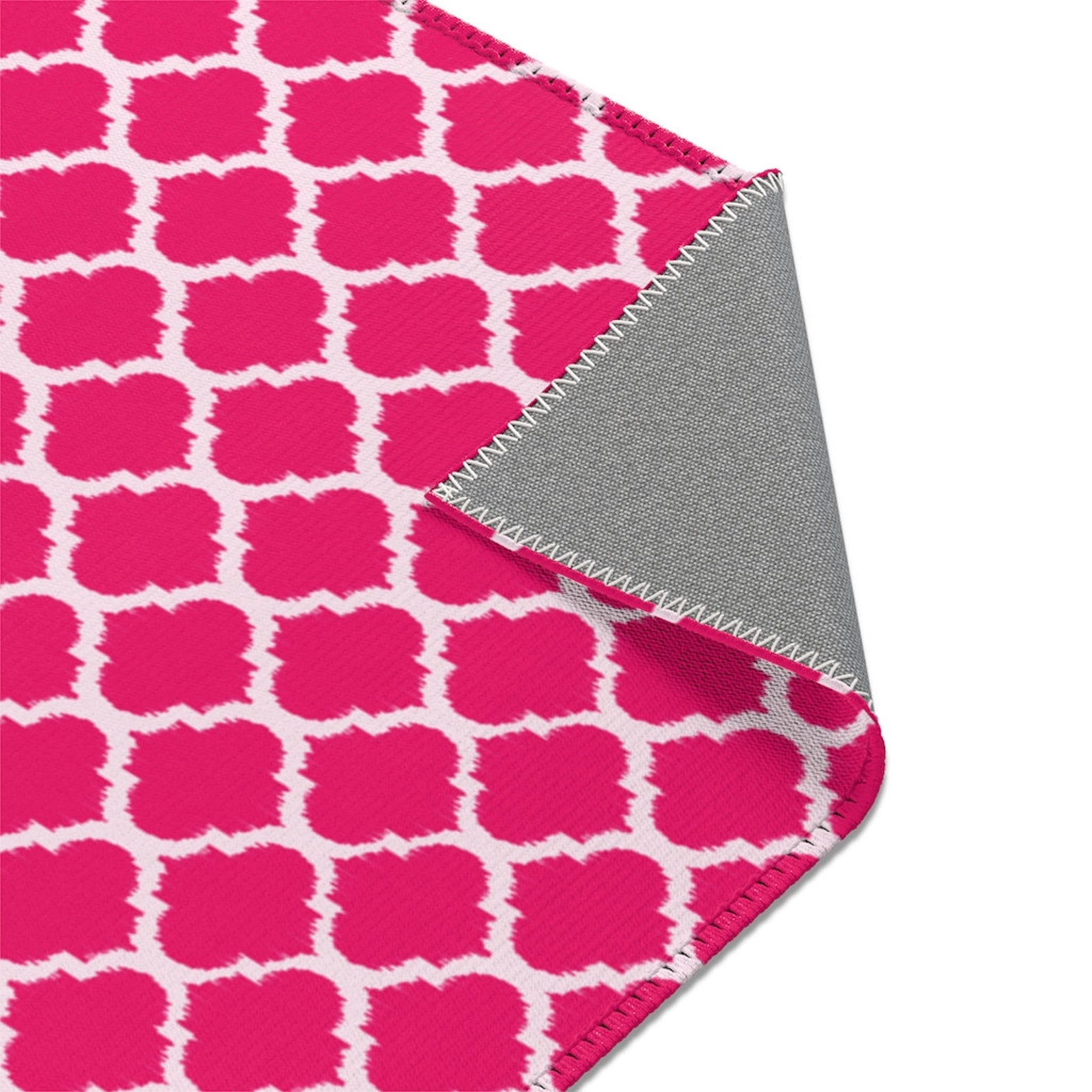 Hot Pink Preppy Rug Preppy Room Decor VSCO Preppy Rug VSCO - Etsy