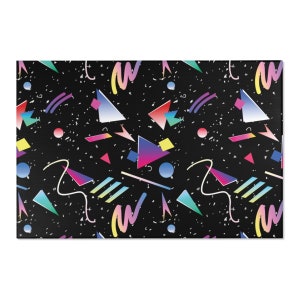 80S Arcade Carpet, Memphis Arcade Area Rug, Boys Game Room, Arcade Room ...