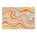 Pastel Colorful Wavy Rug Retro Rug Groovy 70s Rug Funky - Etsy