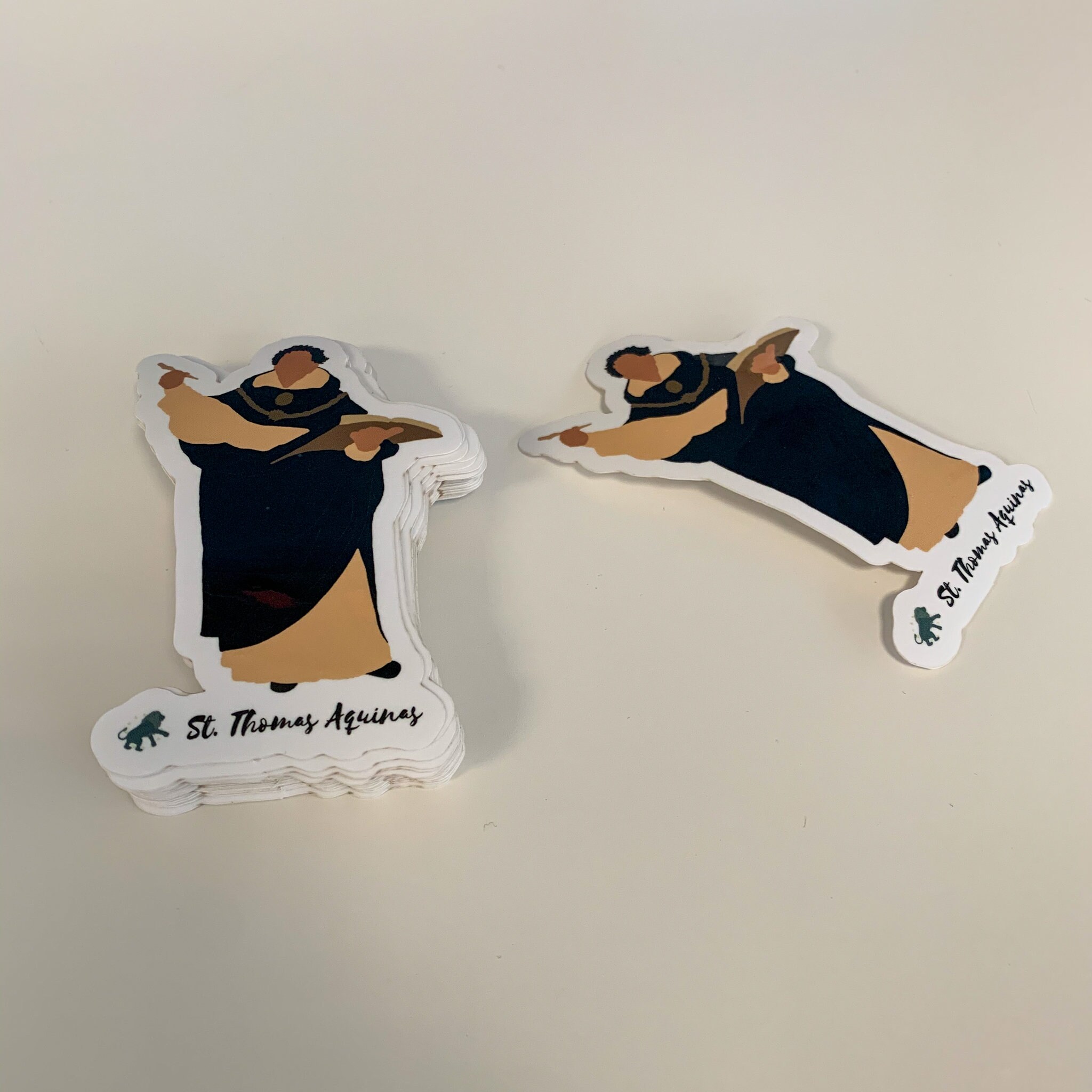 Stickers Saint Thomas Aquinas Theologian Catholic Philosopher Sticker ...