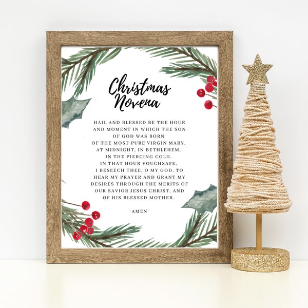 Catholic Christmas Wall Art - Etsy