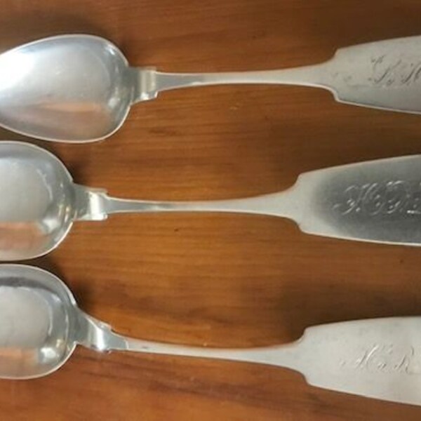 Coin Silver Spoons - Etsy