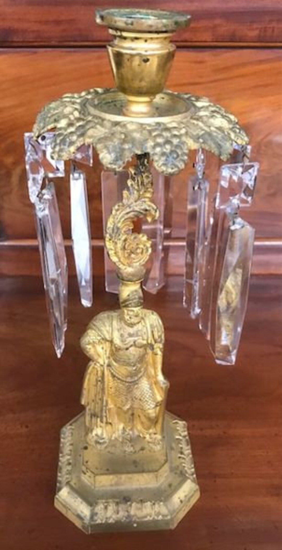 Antique Roman Centurion Sigle Girandole Candle Stick - Etsy