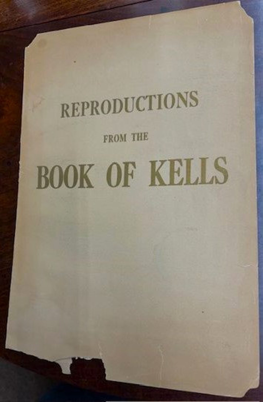 Reproductions From the Book of Kells 1939 - Etsy