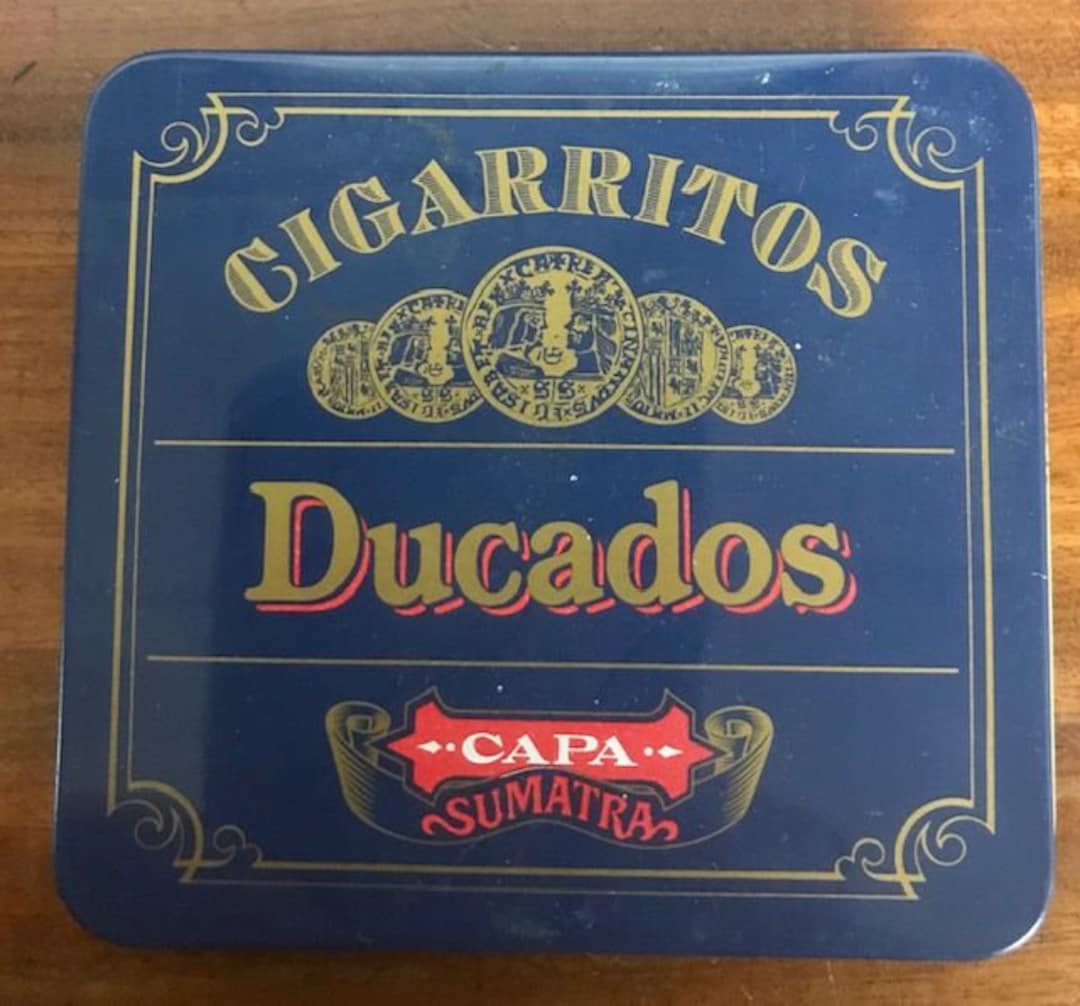 Cigarritos Ducados Capa Sumatra Cigarette Tin - Etsy