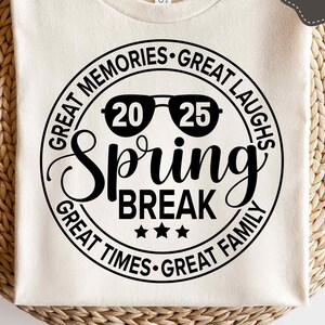 Spring Break 2025 SVG, Spring Break Svg, Spring Break Png, Vacay Mode ...