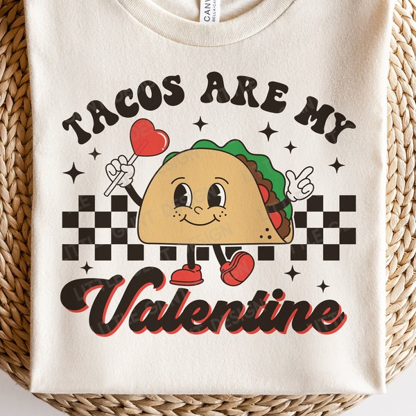 Taco Valentine Card Etsy