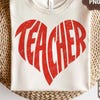 Teacher Valentine’s Day Svg, Png, My Class is Full of Sweethearts Svg ...