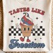 Tastes Like Freedom SVG, 4th of July Svg, Patriotic Svg, Retro 4th July ...
