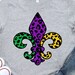 Leopard Mardi Gras Svg, Fat Tuesday Svg, Fleur De Lis Svg, Mardi Gras ...