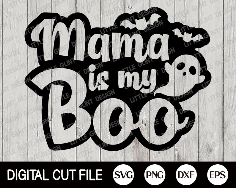 Mama is My Boo Svg Halloween Svg Halloween Mom Svg Spooky - Etsy