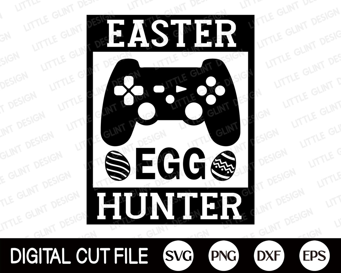 Easter Video Game Svg Easter Egg Hunter Svg Boys Easter Svg - Etsy
