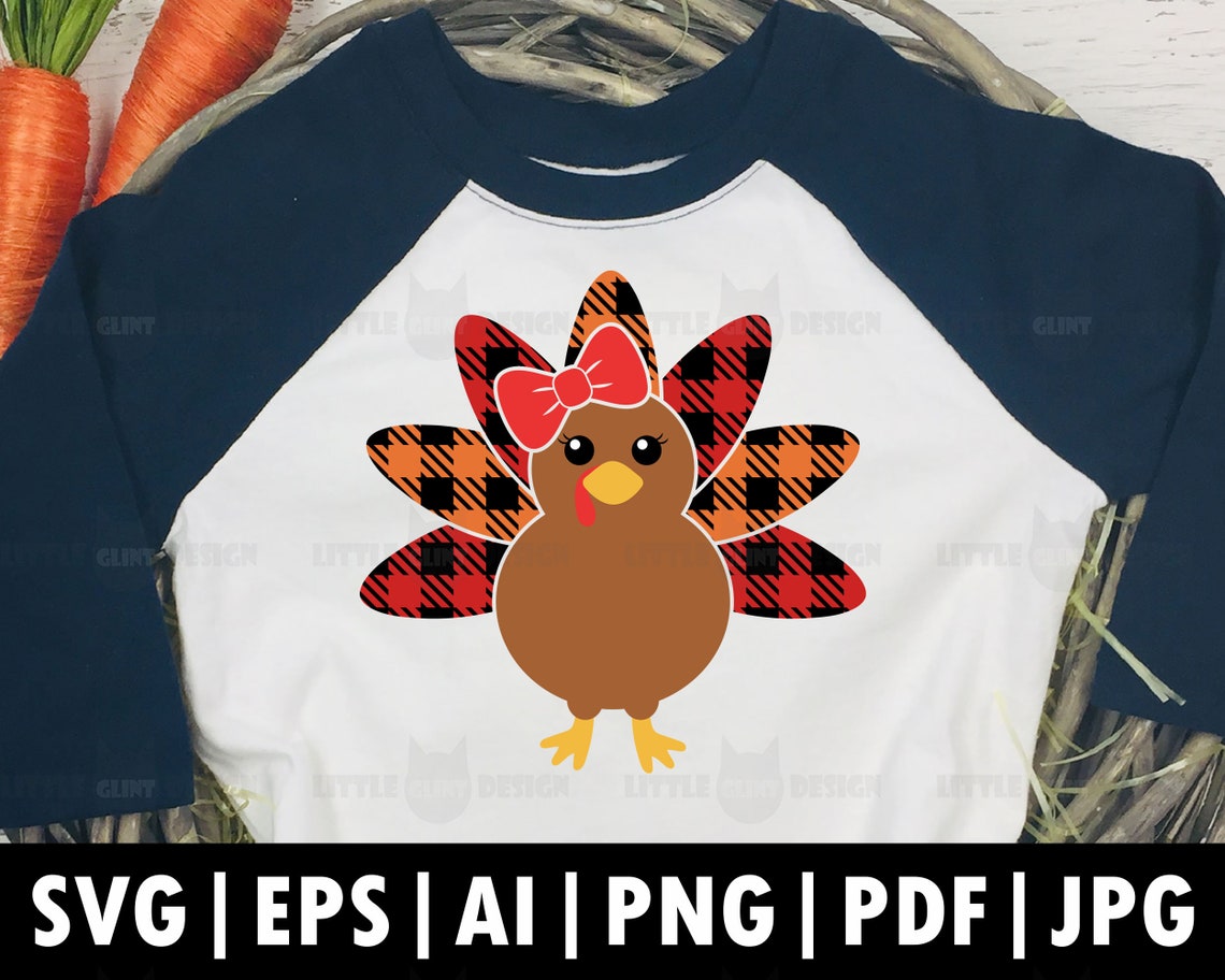 Boys and Girls Turkey Svg Kid Thanksgiving Svg Kids Shirt | Etsy